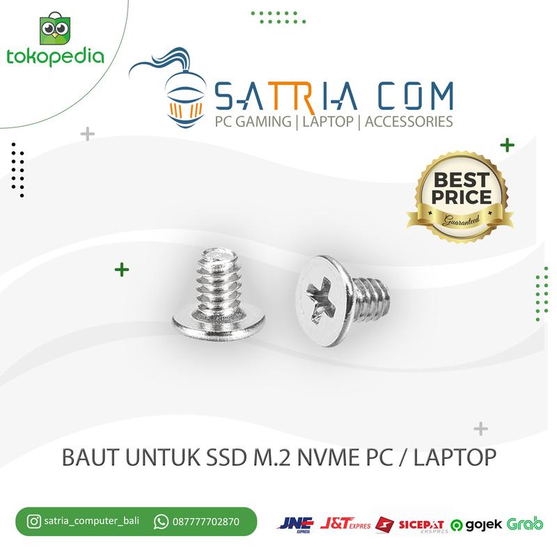 Baut SSD M.2 SATA NVMe PC / LAPTOP - Shop | Tokopedia
