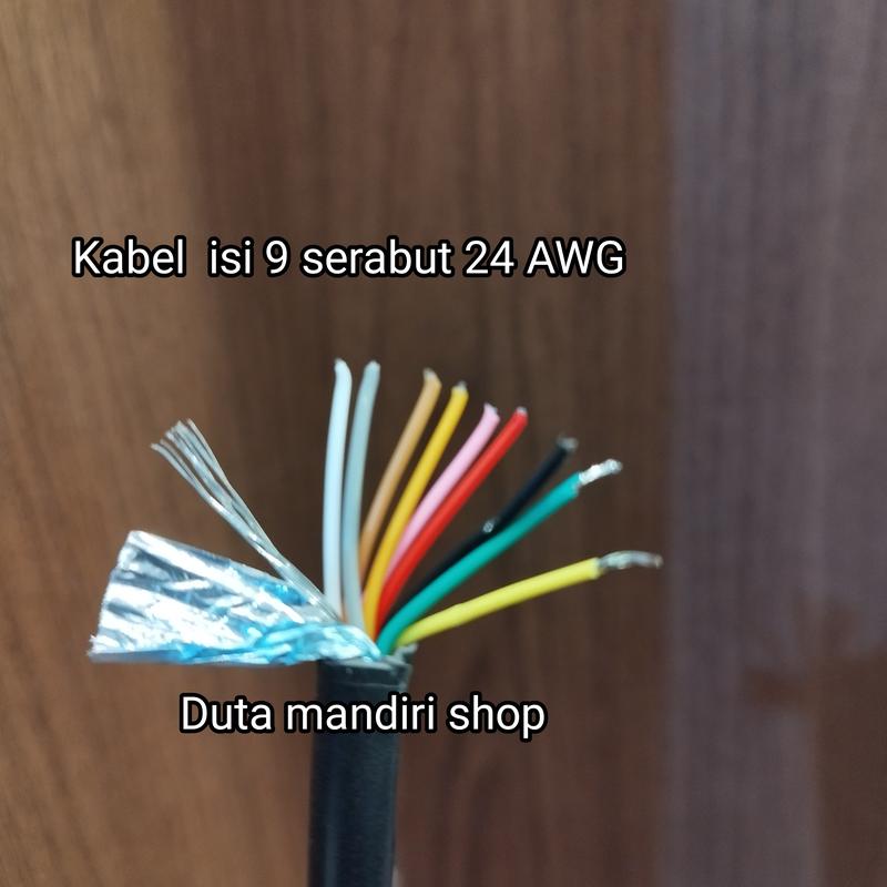 Kabel data Sensor isi 9 serabut 24 AWG Brother Union - Shop | Tokopedia