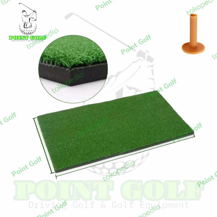 Jual PROMO.. Karpet Driving Golf Mat Ukuran 30*100 cm Free Tee Premium ...