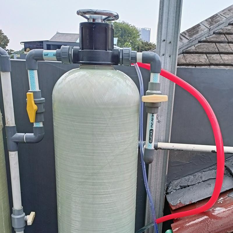 filter air softener 5 way / filter air 5way dan media resin cation ...