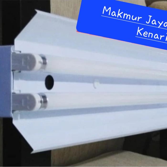 Jual Kap TKO Lampu TL Led T8 2 x 36 Watt 2 x 18 Watt Led 2 x 16 Watt ...