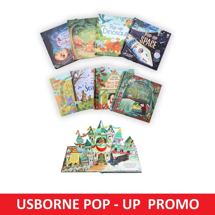 Promo Usborne Pop Up Book Season Animal Space Jungle Bird Nature ...
