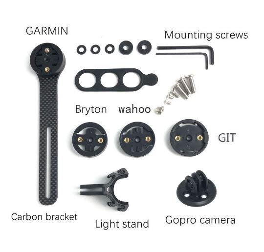 Carbon Holder Integrated Handlebar Bracket Support Many Cyclocomp ...