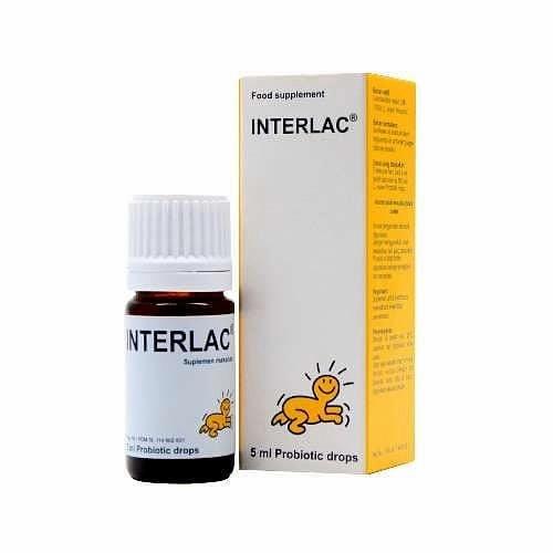 Interlac Oil Drop Probiotik Drop 5 ml Vitamin bayi - Shop | Tokopedia