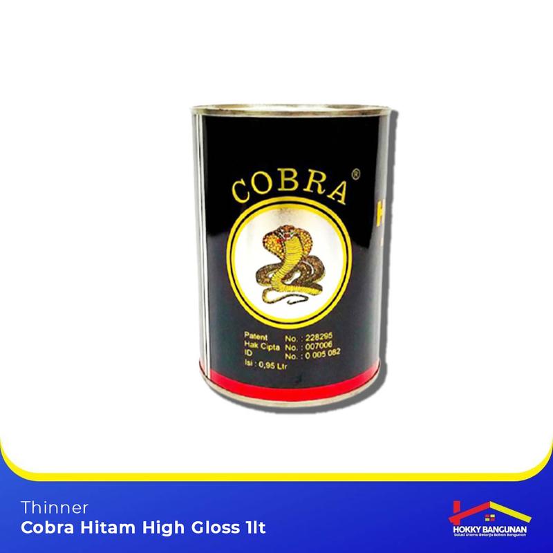 Thinner COBRA hitam high gloss 1 Liter/ minyak cat - Shop | Tokopedia