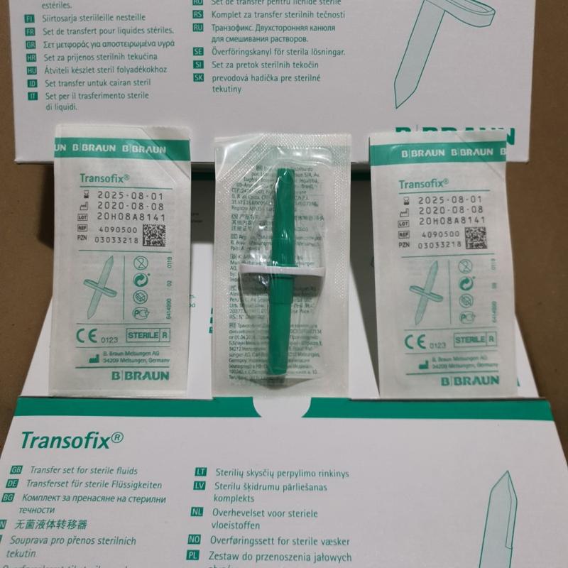 Transofix B Braun / Alat Tusuk NACL/ Alat Penyambung Plabot - Shop ...