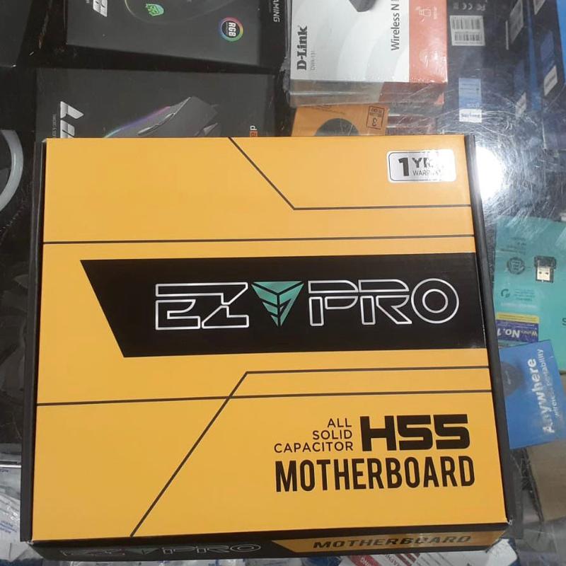 MOTHERBOARD EZPRO H55 LGA 1156 - Shop | Tokopedia