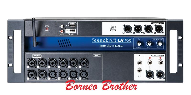 Mixer Digital Soundcraft Ui16 Ui 16 Original 16 Channel Digital - Shop ...