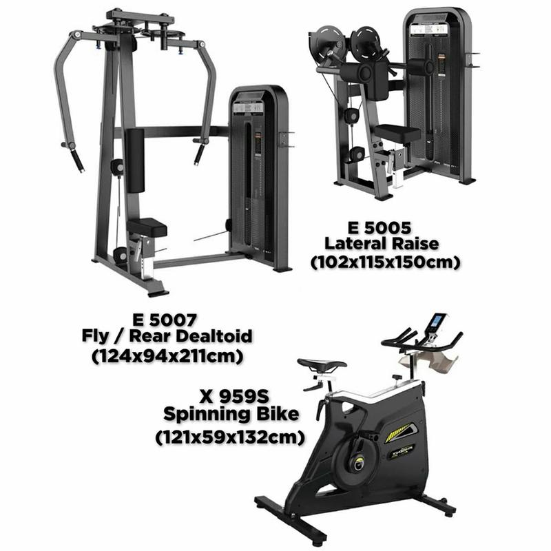 Paket DHZ FLY/Rear Delt, Lateral Raise, Spinning Bike - Shop | Tokopedia