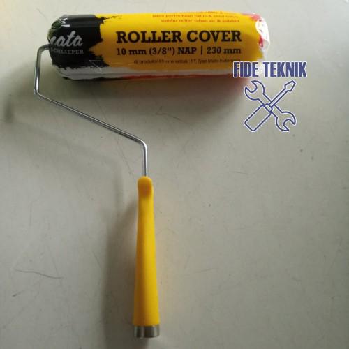 Jual Kuas Roll Roller Paint Cat CAP MATA 9" inch 23cm Tahan minyak ...