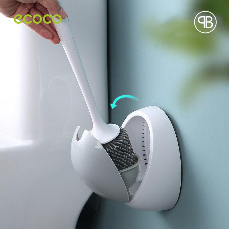 Papabear ECOCO Wall-mounted toilet brush - Sikat toilet silicon - Shop ...