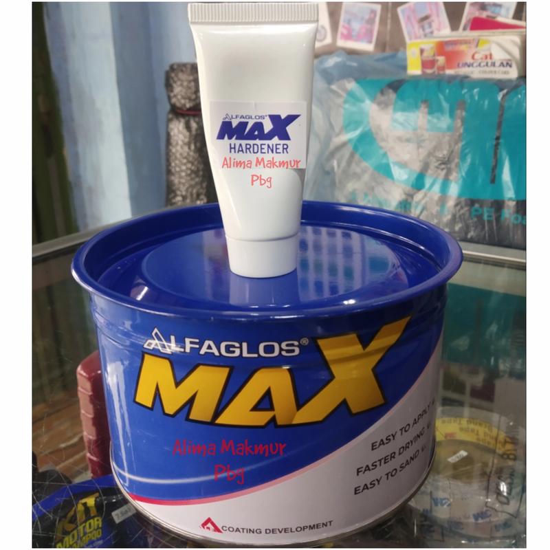 Dempul Alfaglos Max isi 1kg Dempul Besi dan Kayu - Shop | Tokopedia