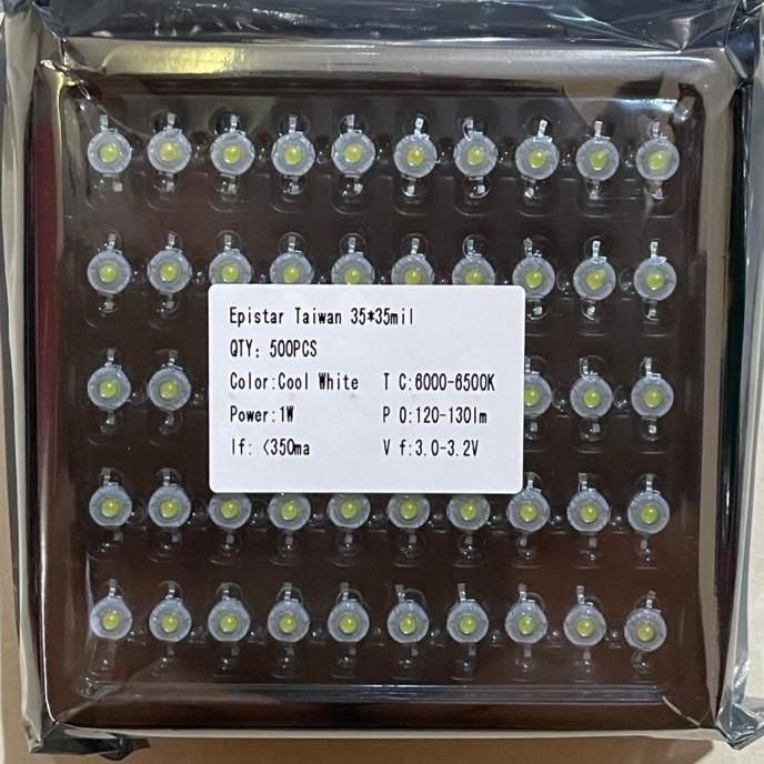 Cool White 6000K-6500K HPL 1W EPISTAR ORIGINAL 35 High Power - Shop ...