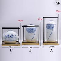 Jual Pajangan Meja / Guci Vase Keramik EB Home 73/18-20 - Jakarta Utara ...