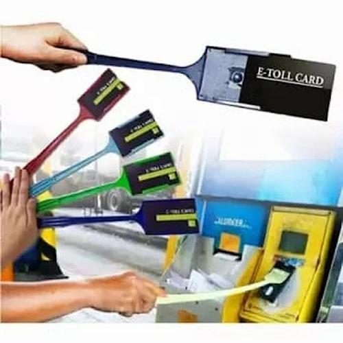 TONGKAT Gagang Alat Bantu Tempel Gesek Scan Kartu E TOLL CARD Mobil ...