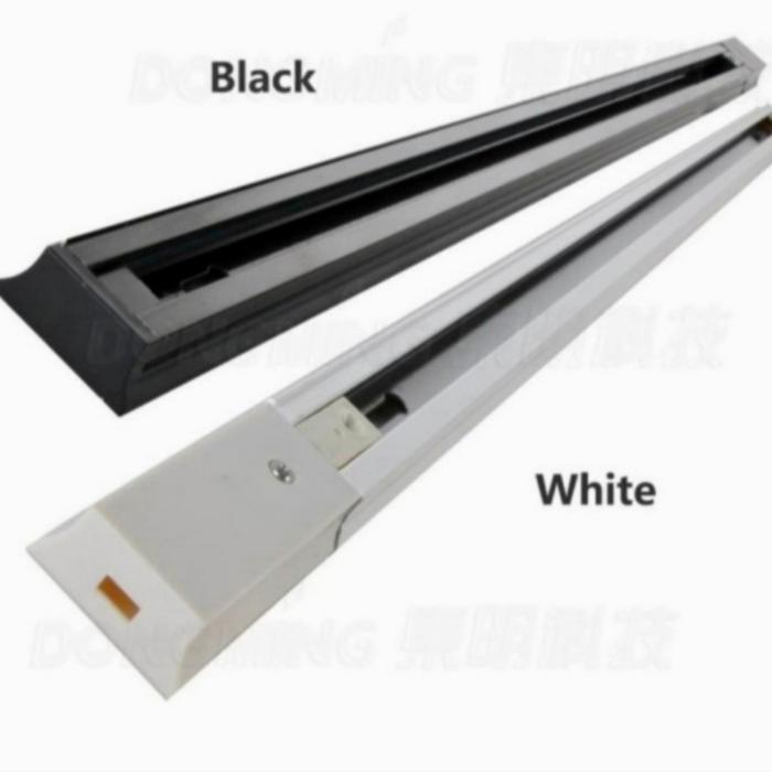 Jual REL TRACK 2 METER RAIL LAMPU SPOTLIGHT TRACKLIGHT 2 M REL LAMPU 2M ...