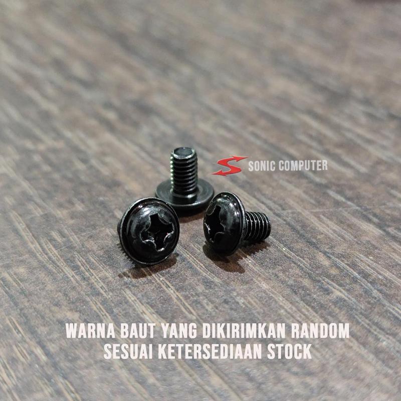 Baut Screw Sekrup Casing Komputer PC Motherboard HDD SSD PSU Mainboard ...
