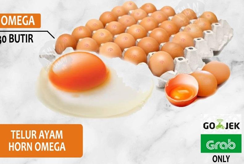 Telur HORN Omega Asli Fresh - Shop | Tokopedia