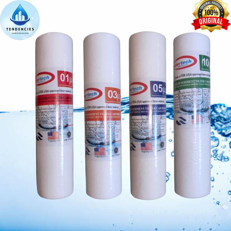 CATRIDGE FILTER 10" / SEDIMEN FILTER 10 INCH / SPUN FILTER -WATERTECH ...