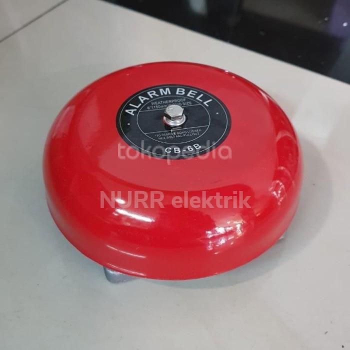 Round Bell Alarm Bell 8 Inch 220VAC,24VDC - Shop | Tokopedia
