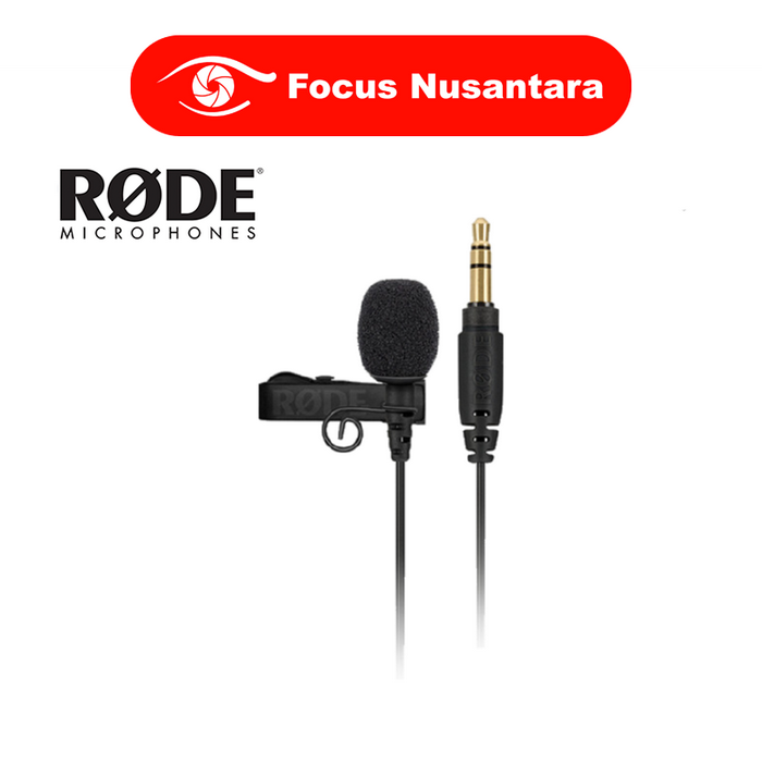 Promo RODE Lavalier Go Black Professional Lavalier Microphone Cicil 0% ...