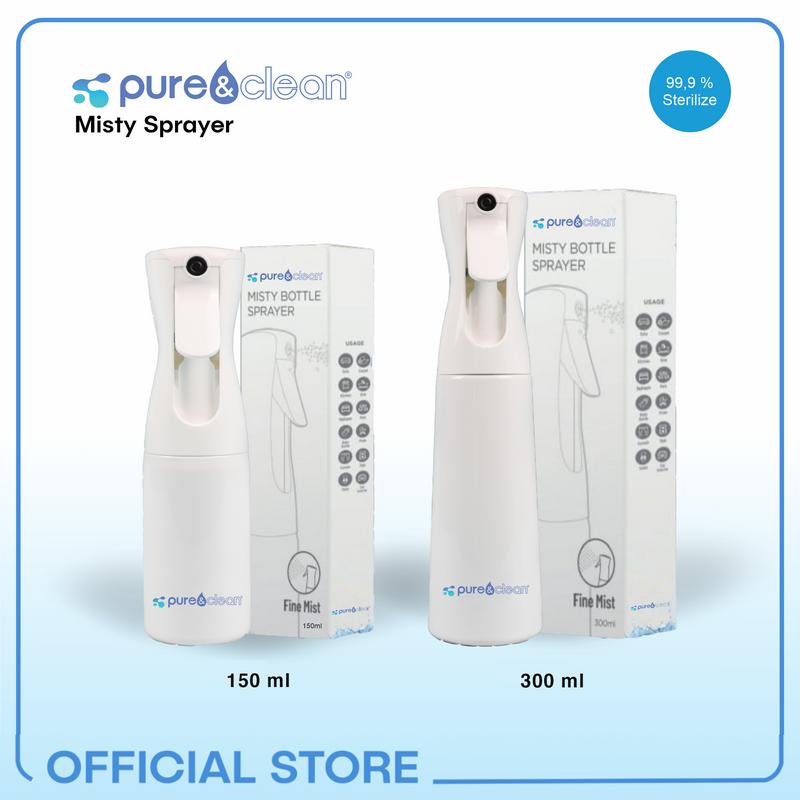 Misty Sprayer 150ml & 300ml, Botol Refill/Isi ulang untuk cairan - Shop ...