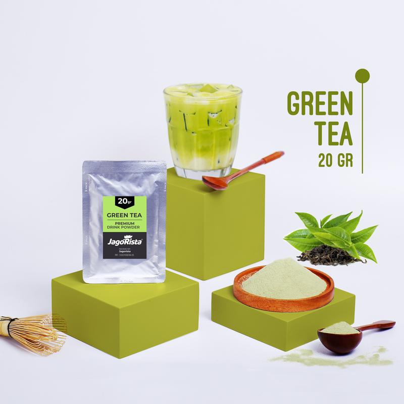 Sachet Jagorista - Matcha Green Tea - Premium Bubble Drink Powder ...