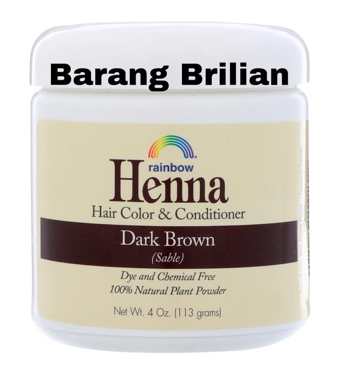 Rainbow Research Henna hair color & cond pewarna rambut alam - Shop ...