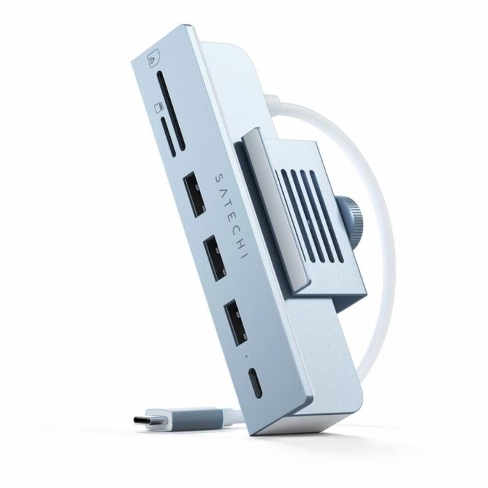 Jual Satechi USB-C CLAMP HUB FOR 24-INCH IMAC M1 - BLUE - Jakarta Utara ...