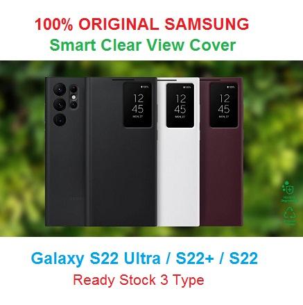 Jual SAMSUNG Smart Clear View Cover Galaxy S22 Ultra S22+ S22 Original ...