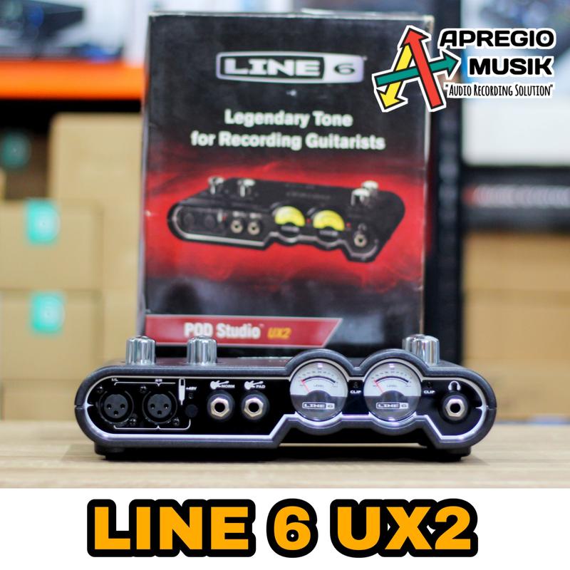 Soundcard Line6 UX2 line 6 UX 2 line 6 UX2 original - Shop | Tokopedia