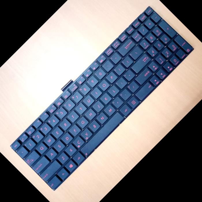 Jual Keyboard Original Asus FX50 X550 ZX50 Red Word Font Series - Kota ...