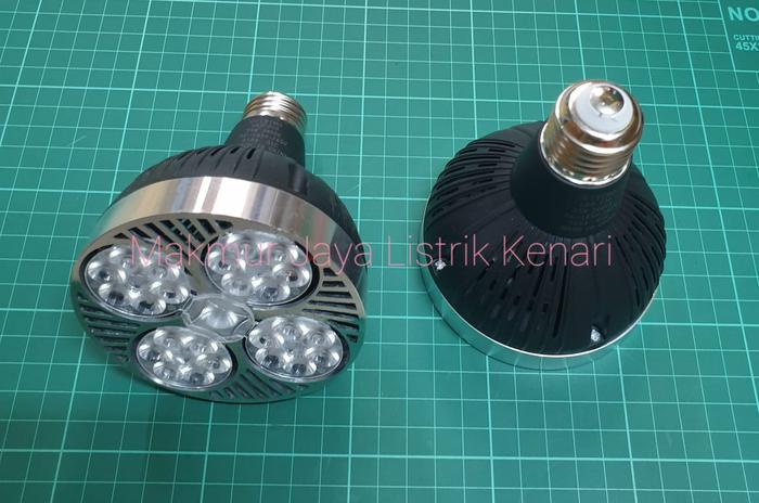Jual lampu led par 30 35w led par30 35 watt led e27 ulir Hitam Putih ...
