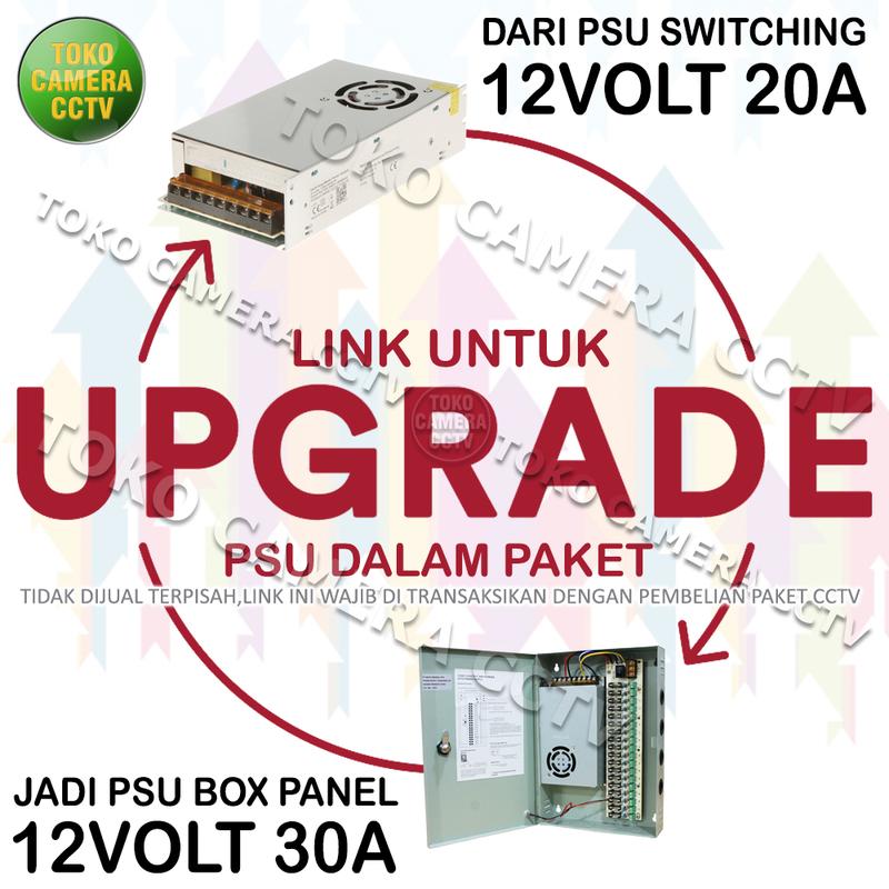 UPGRADE PSU SWITCHING 20A KE PSU BOX 12V 30A - Shop | Tokopedia