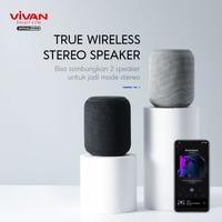 Jual Speaker VIVAN VS12 Bluetooth Speaker Suround sound 360° waterproof ...