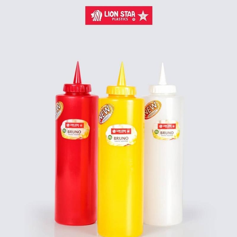 Botol Saus Bruno Sauce Keeper 550 ml Lion Star - Shop | Tokopedia