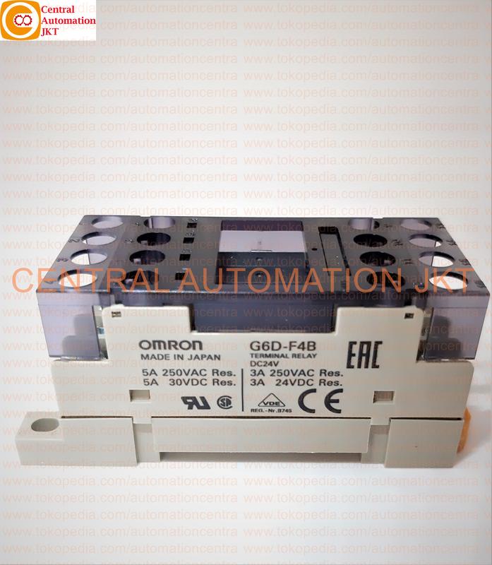 Relay Omron G6D-F4B 24 Volt DC - Shop | Tokopedia