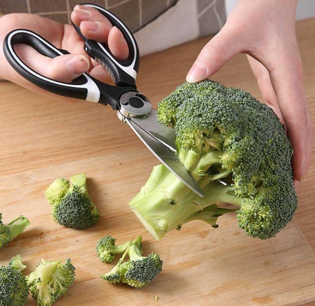 Kitchen Scissors Stainless Steel Gunting Dapur Serbaguna Multifungsi ...