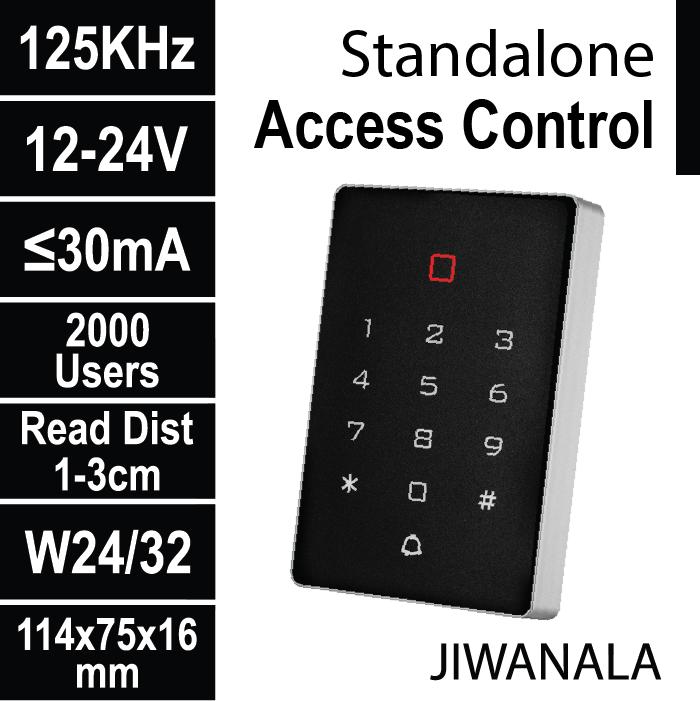 Access Control Standalone 125KHz ID Key RFID Card Wiegand 24/32 - Shop ...