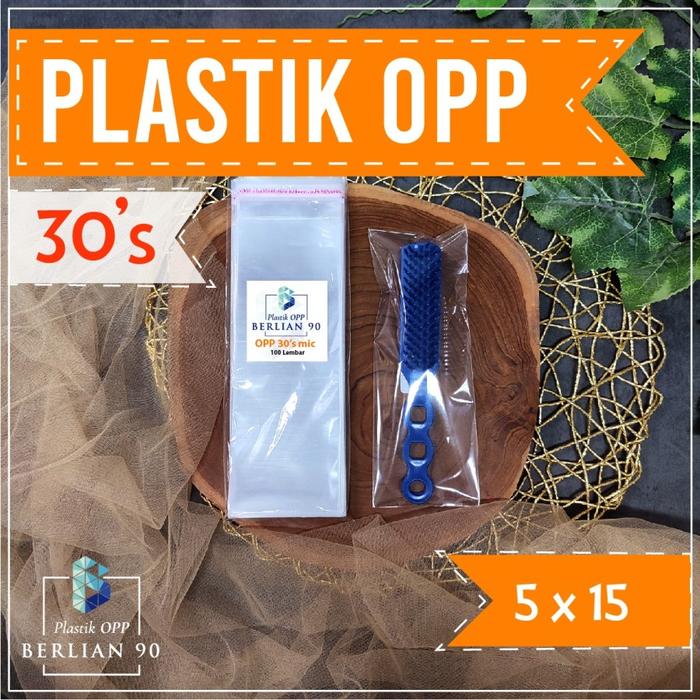 Promo Plastik Opp 5x15 cm Plastik Opp Seal Plastik Opp Lem Tebal 30s ...
