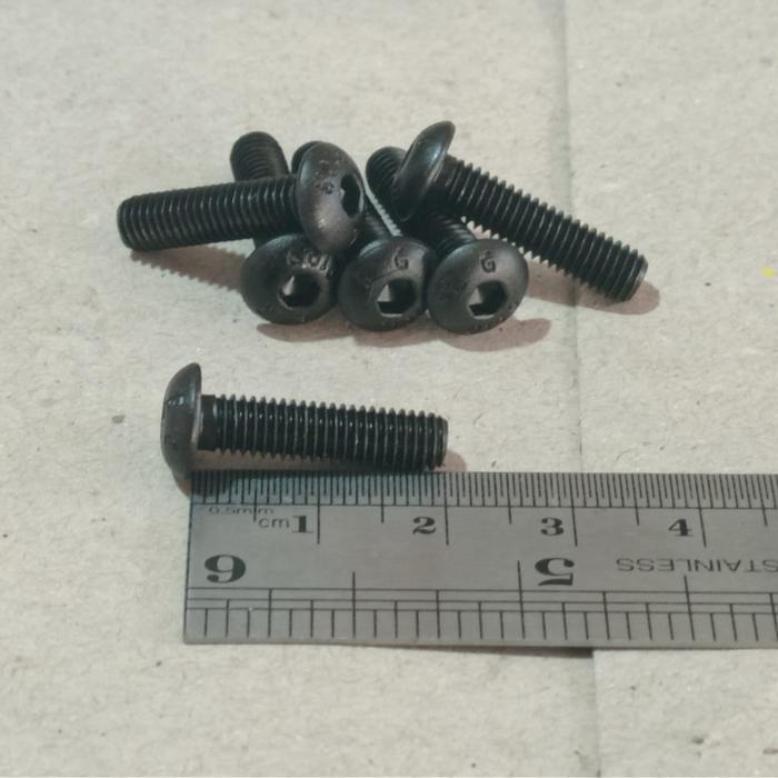 Jual BAUT L M5X20 BUTTON BAJA M5 X 20 PANJANG 2 CM 2CM KUNCI L3 L 3 ...