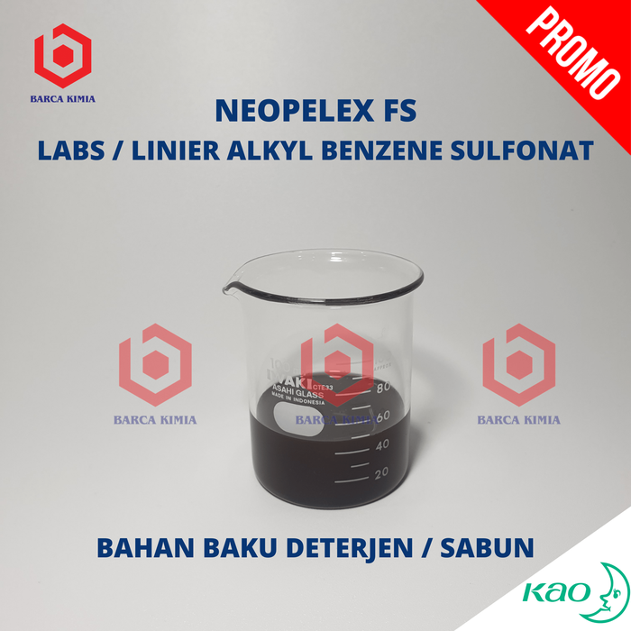 Jual NEOPELEX FS / LABS 1 KG Ex. KAO | BAHAN SABUN KIMIA DETERJEN - 500 ...