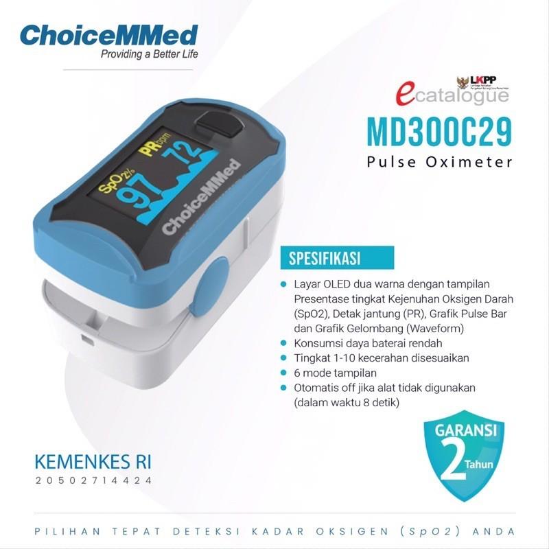 Oximeter Pulse Oxymeter Fingertip Choicemmed MD300C29 Oximeter Omron ...