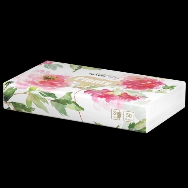 Tissue Plenty Travel Pack 50 sheet Premium 3 ply tisu facial - Shop ...