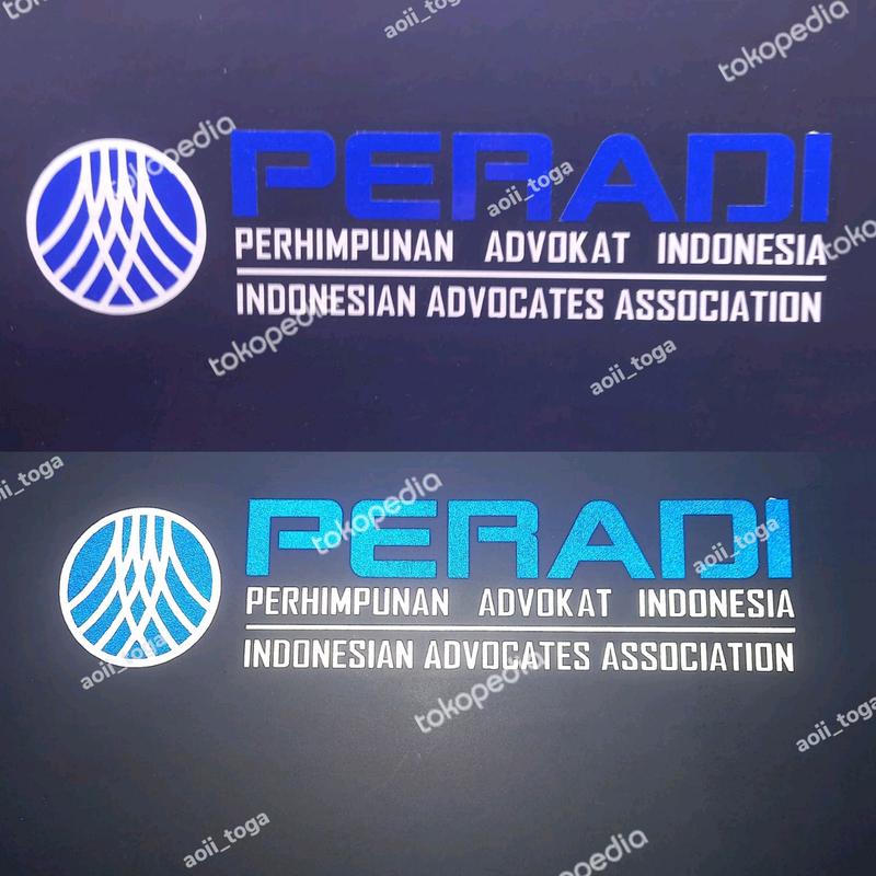 Stiker Peradi Logo Baru - Shop | Tokopedia