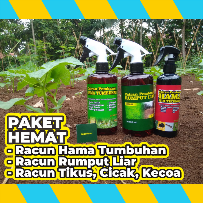 Promo (PAKET HEMAT) Racun Rumput | Racun Hama Tumbuhan | Racun Semut ...