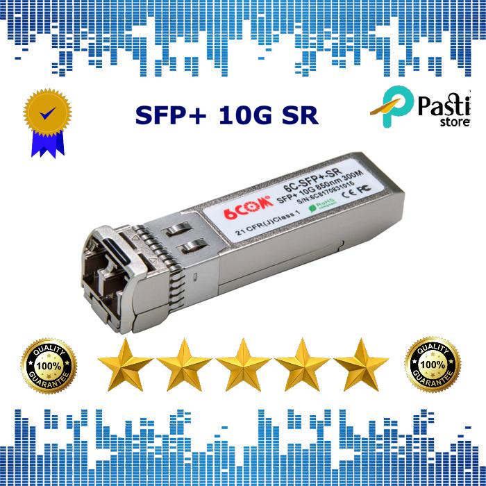 6COM SFP+ 10G Transceiver 850nm 300m 10G SFP+ SR Cisco Compatible ...