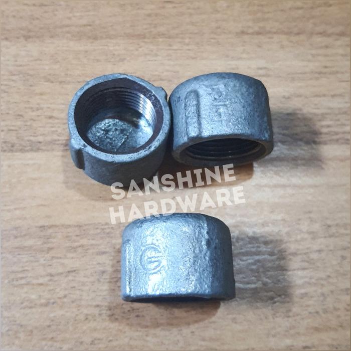 Jual DOP GALVANIS 3/4 inch G BRAND GALUNGGUNG Tutup Drat Dalam Besi ...