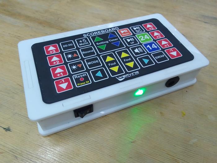 Jual Remote Scoreboard Tanpa Nama Tim, | Score board | Papan Skor ...