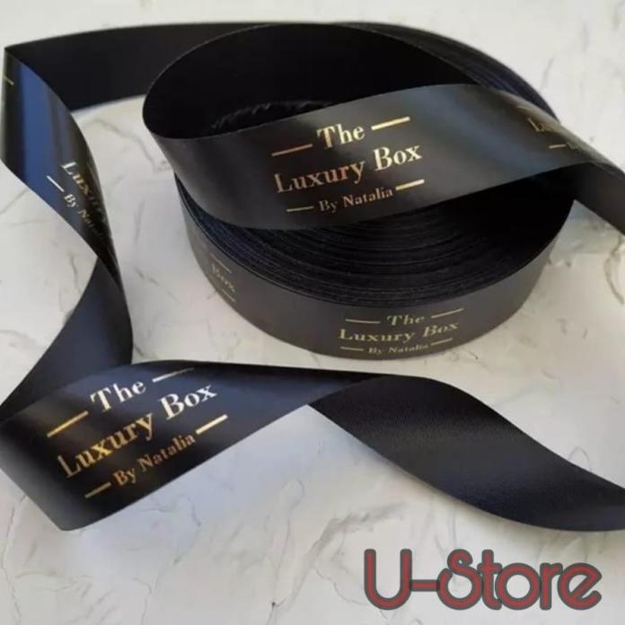 Jual U-Store Pita Custom 2 CM PART 1 Satin Import Premium 18m Cetak ...